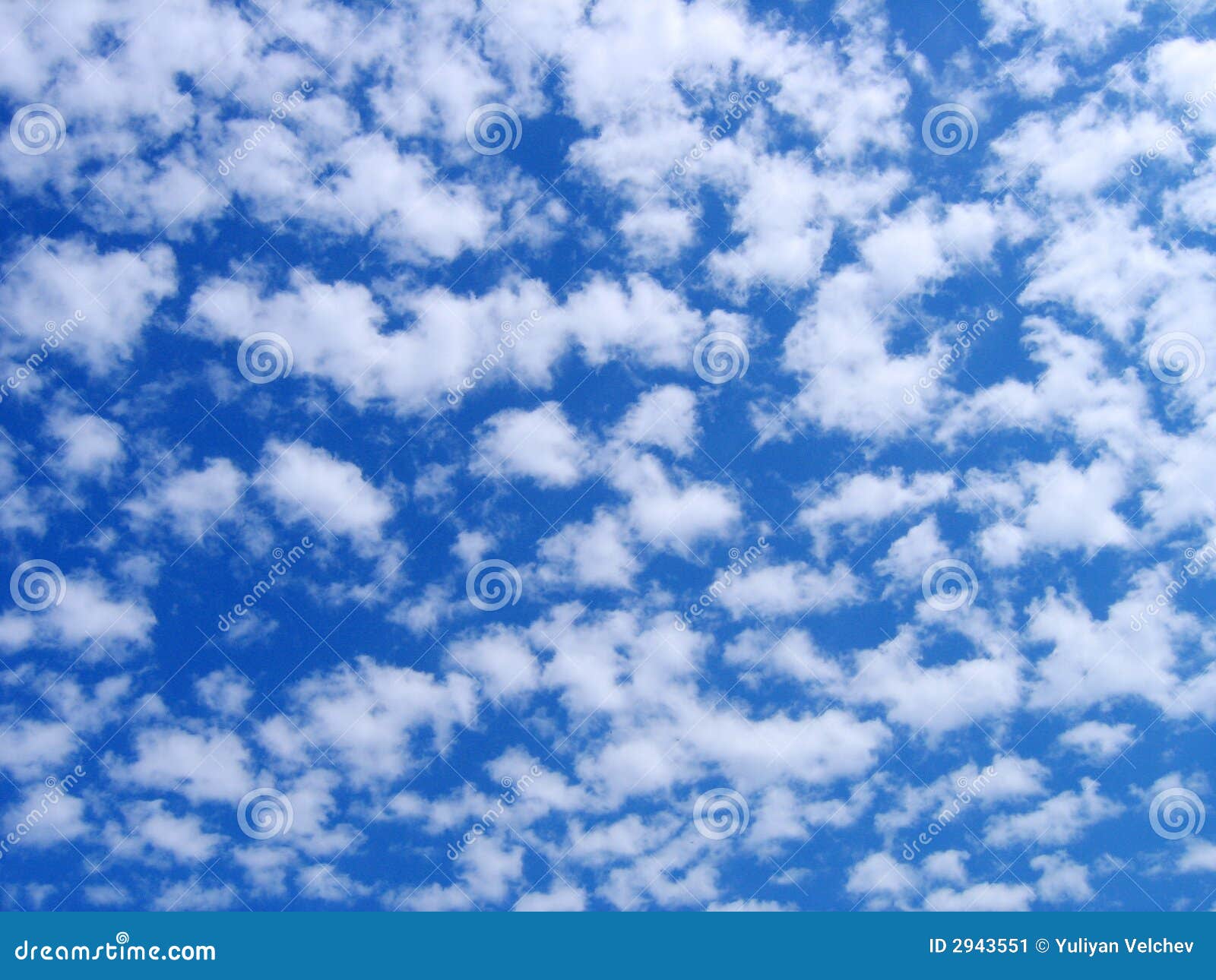 Fluffy clouds stock image. Image of downy, ozonem, clammy - 2943551