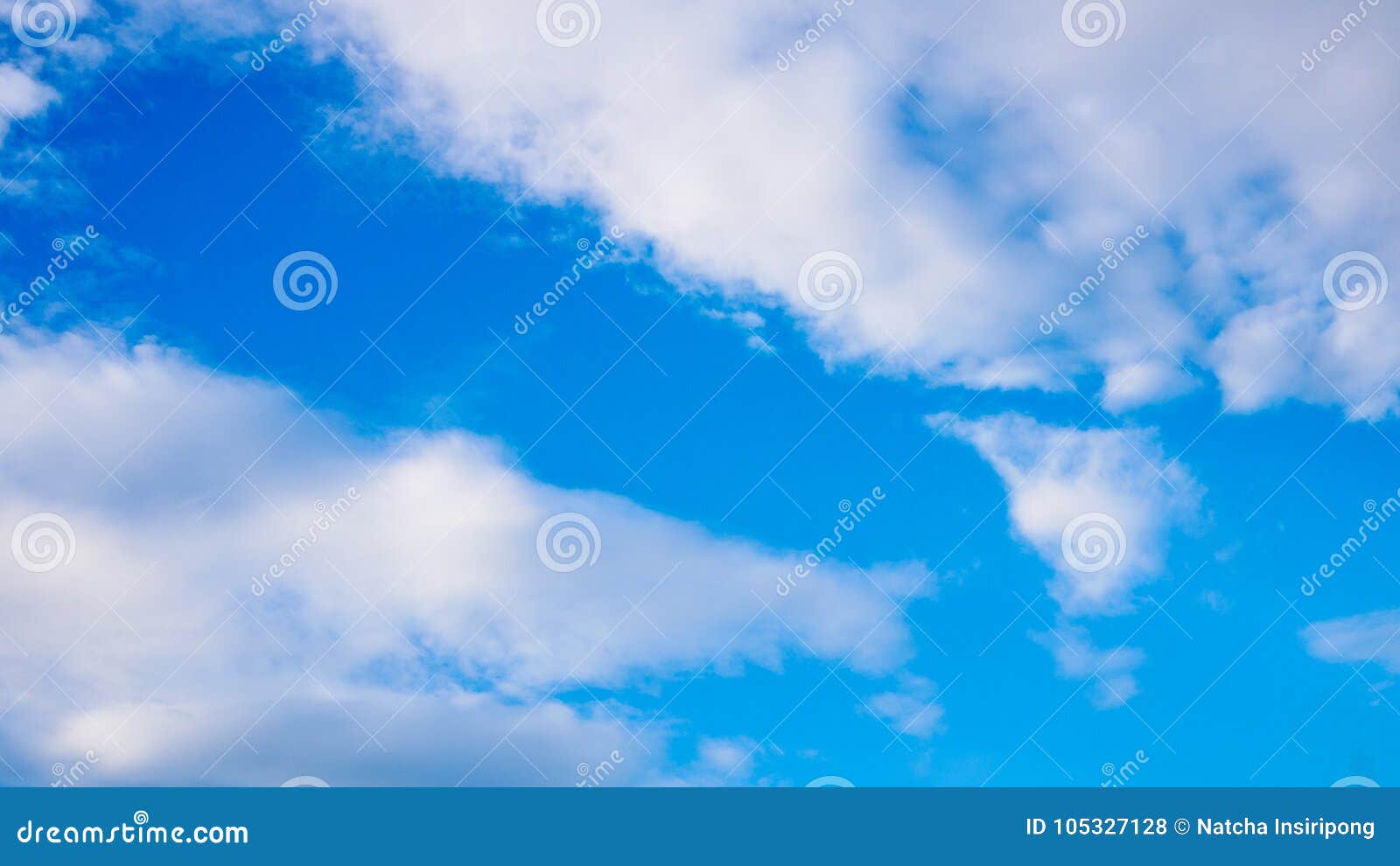 Cloudy Blue Sky in Winter Time Background Stock Photo - Image of ...