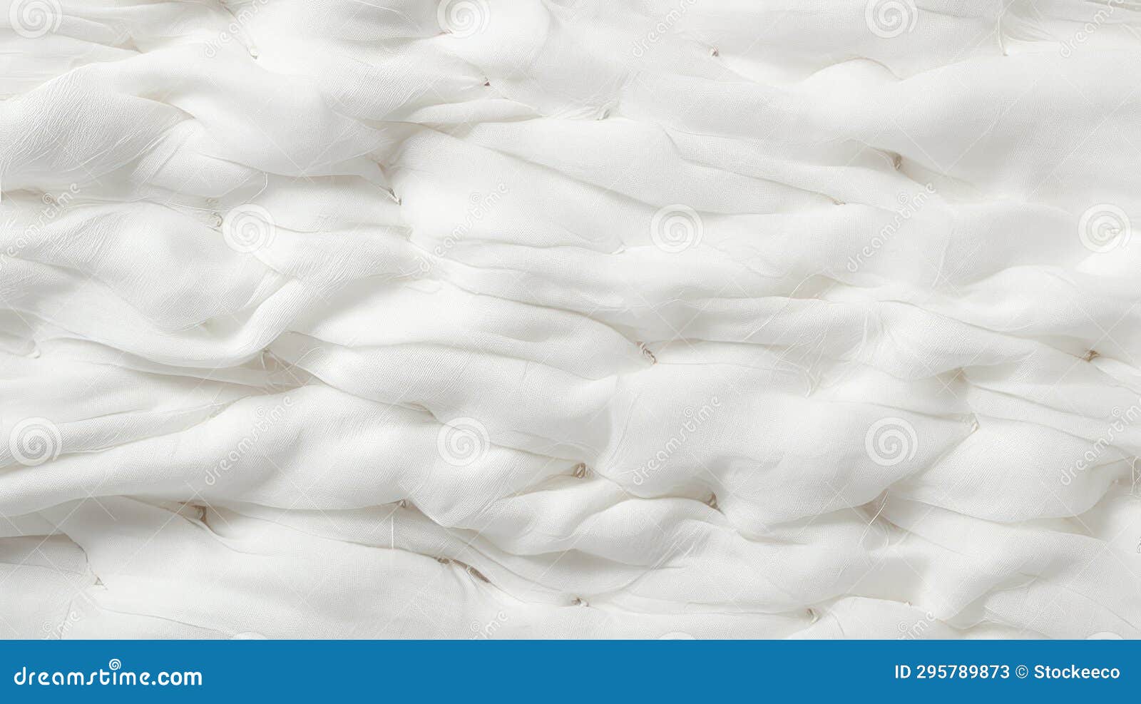 Fluffy Cotton Rags a Soft and Airy Composition in Infinity Space Stock ...