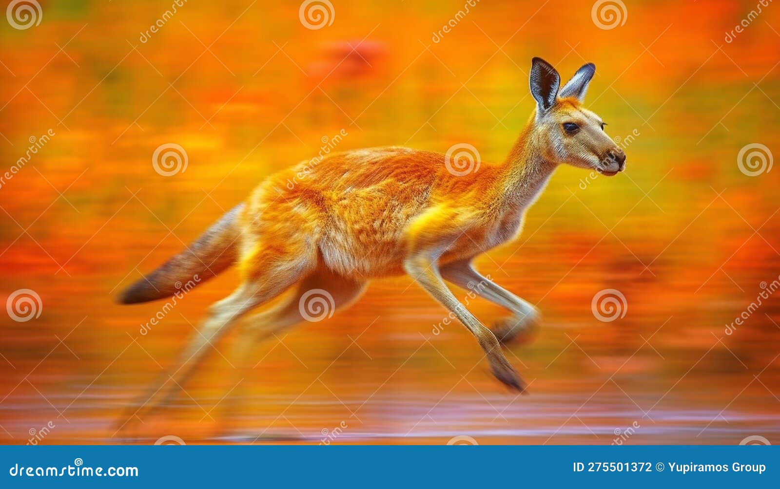 Fluffy Deer Standing in Grass, Looking Alert Generated by AI Stock ...