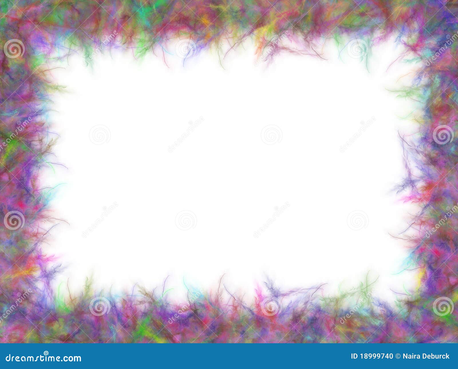 Fluffy frame stock illustration. Illustration of card - 18999740