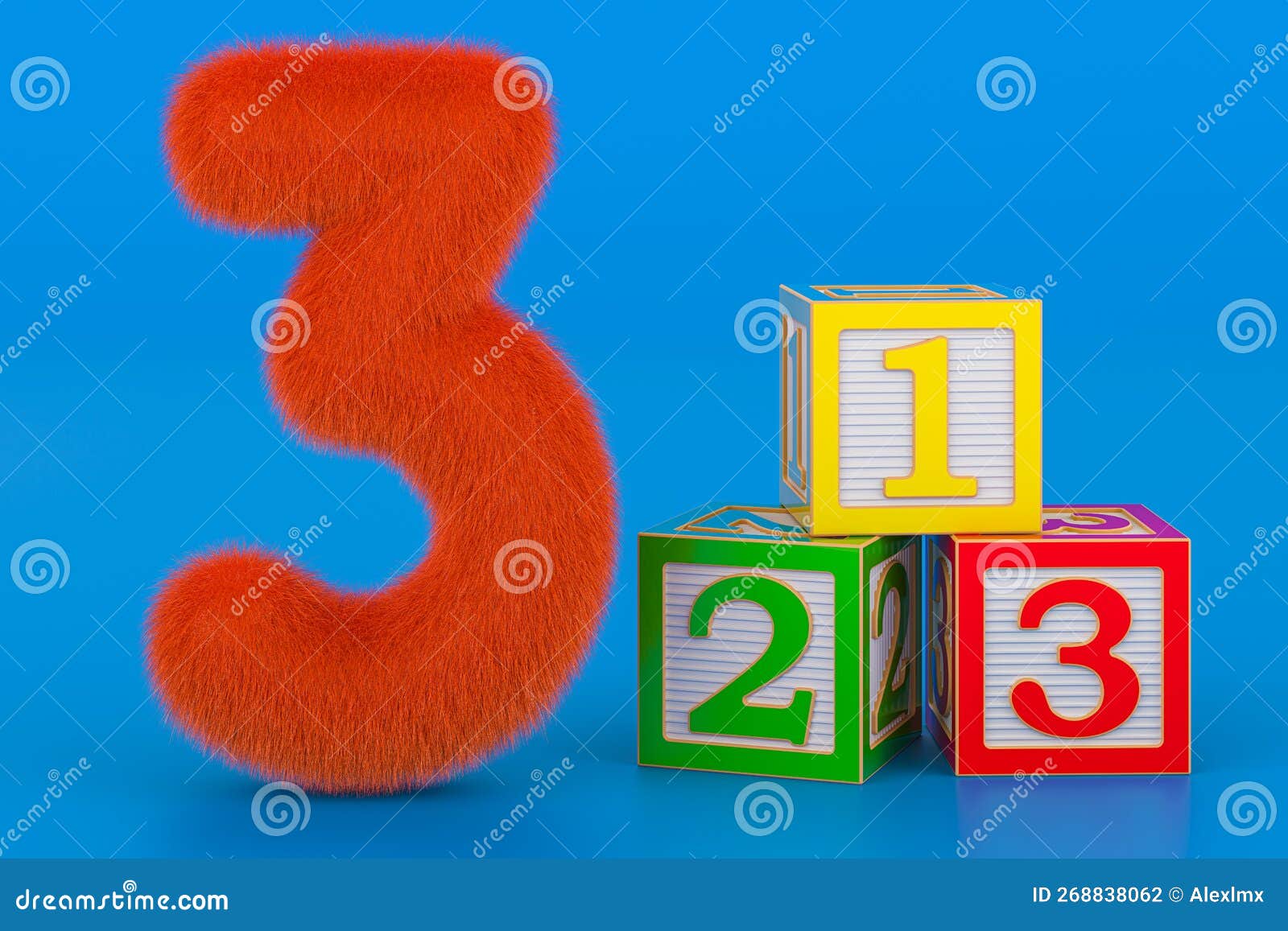 Cubes Of Primary Colors Vector Illustration | CartoonDealer.com #38830810