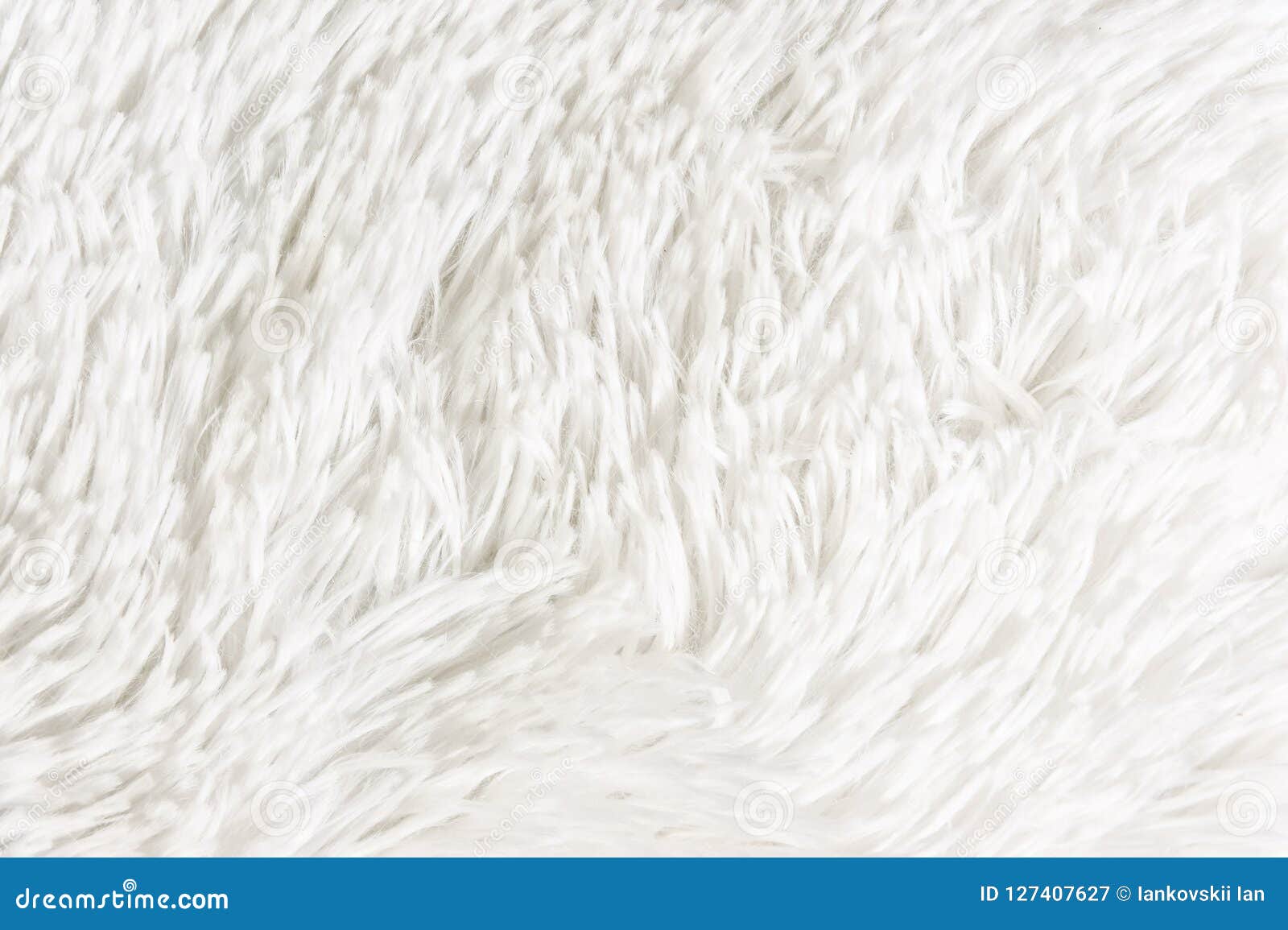 Fluffy Plaid of Polyester with a Long Heap Gray. Comfortable Home ...