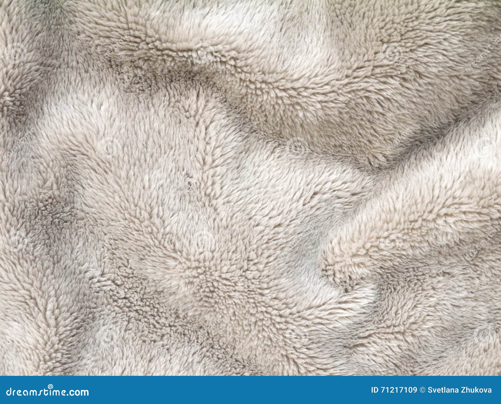 Fluffy Polyester Fleece Fabric Stock Image - Image of cloth, folded ...