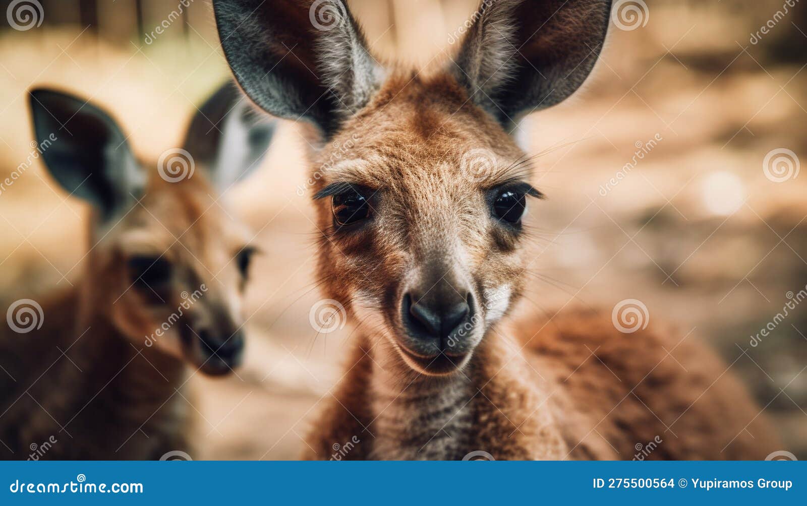 Fluffy Rabbit Looking at Camera in Meadow Generated by AI Stock Photo ...