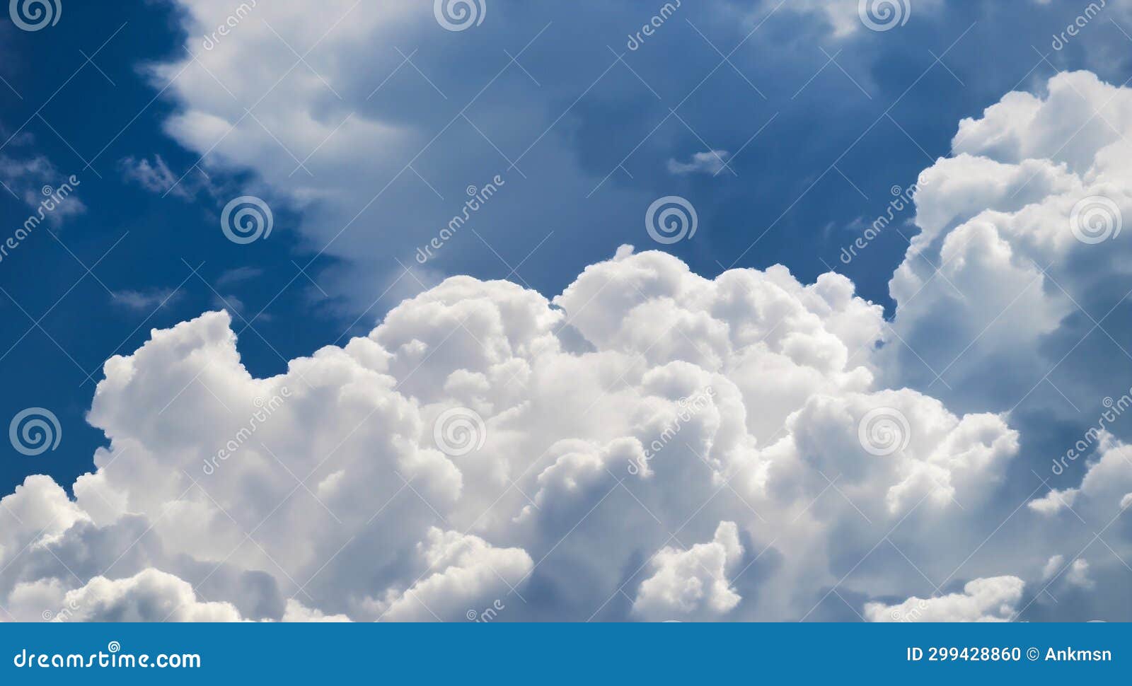 Fluffy Soft Clouds. Beautiful Cloudy Sky. Dream Cloud of Heaven Stock ...
