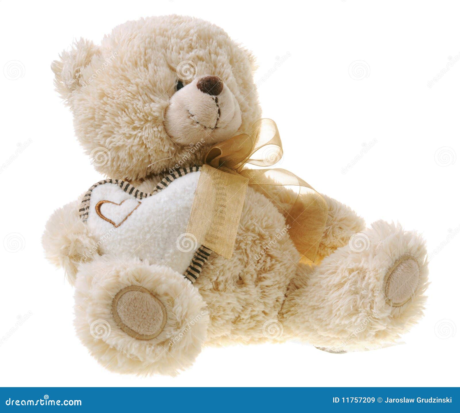 Fluffy teddy bear stock image. Image of plaything, lonely - 11757209