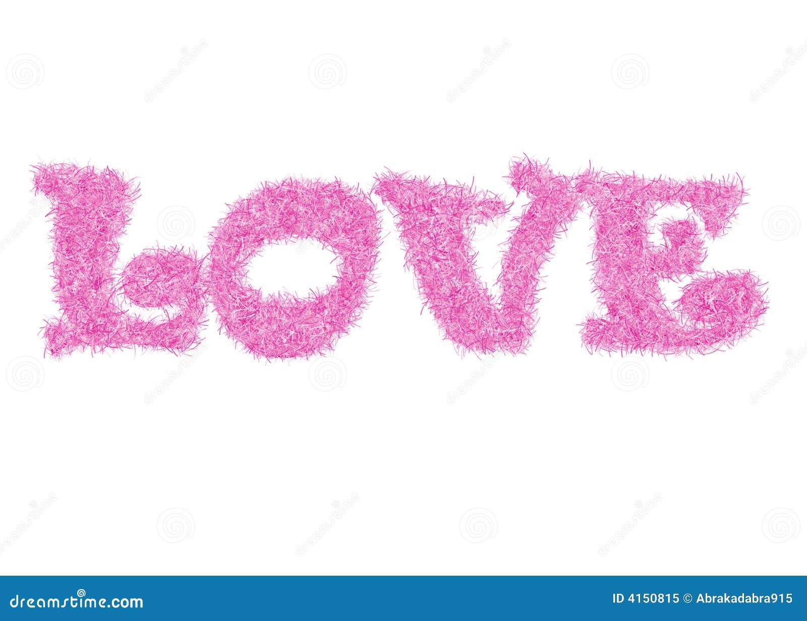 The fluffy text stock illustration. Illustration of fluffy - 4150815