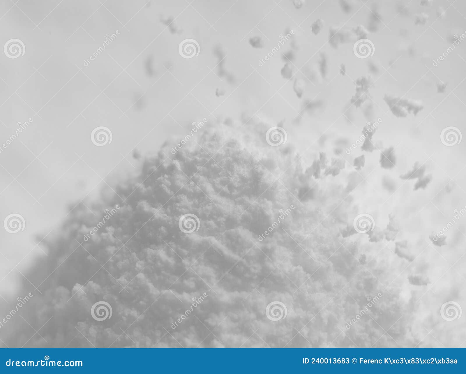Powdered Sugar Closeup stock image. Image of dust, fructose - 240013683