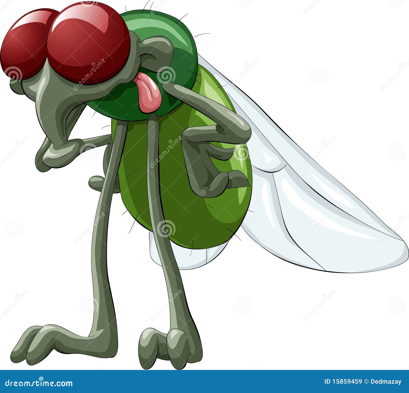 Fluga vektor illustrationer. Illustration av fluga, tecknad - 15859459