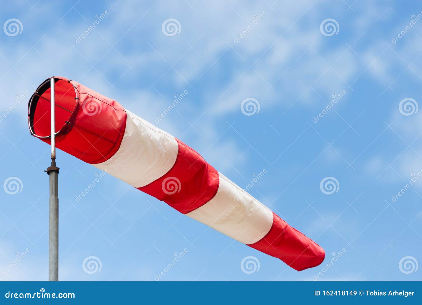 Flughafenwind im Wind stockbild. Bild von technisch - 162418149