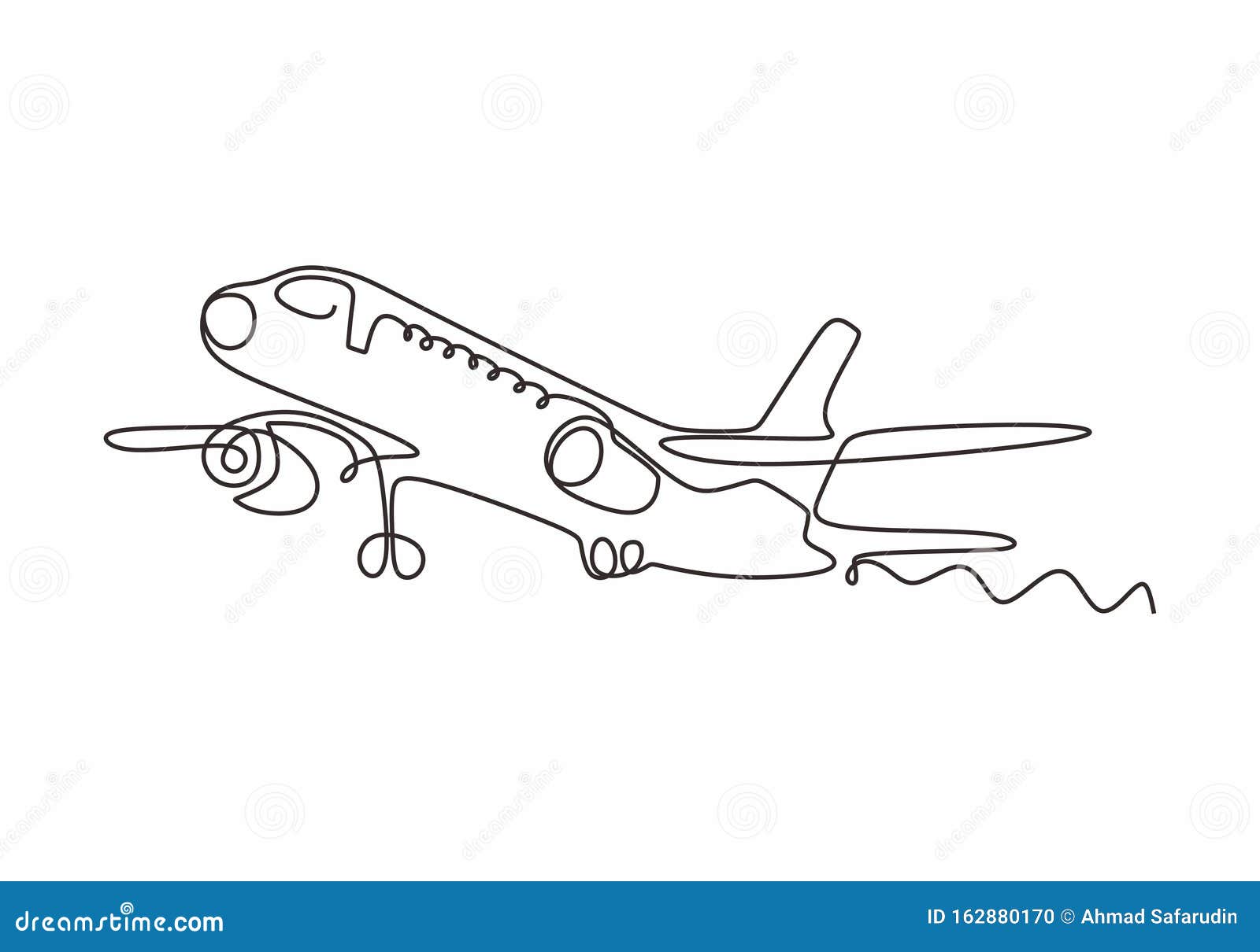 Flugzeug-eine Linie Zeichnung Minimale Gestaltung Vektorgrafik Stetiger ... Flugzeug-eine Linie Zeichnung Minimale Gestaltung Vektorgrafik Stetiger ...