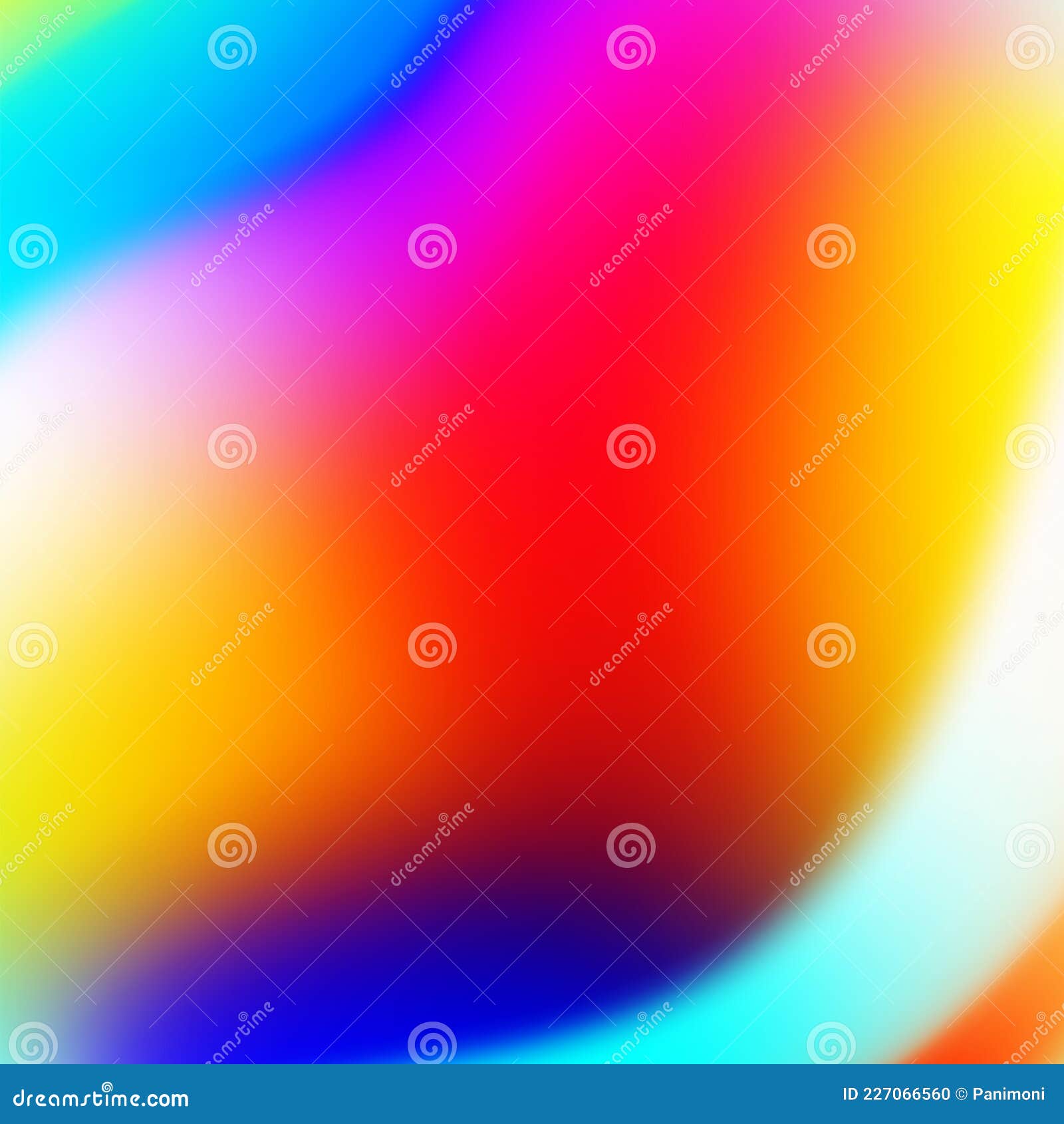 Fluid Art Abstract Shape. Shimmers Colorful Ball. Multicolor Background ...