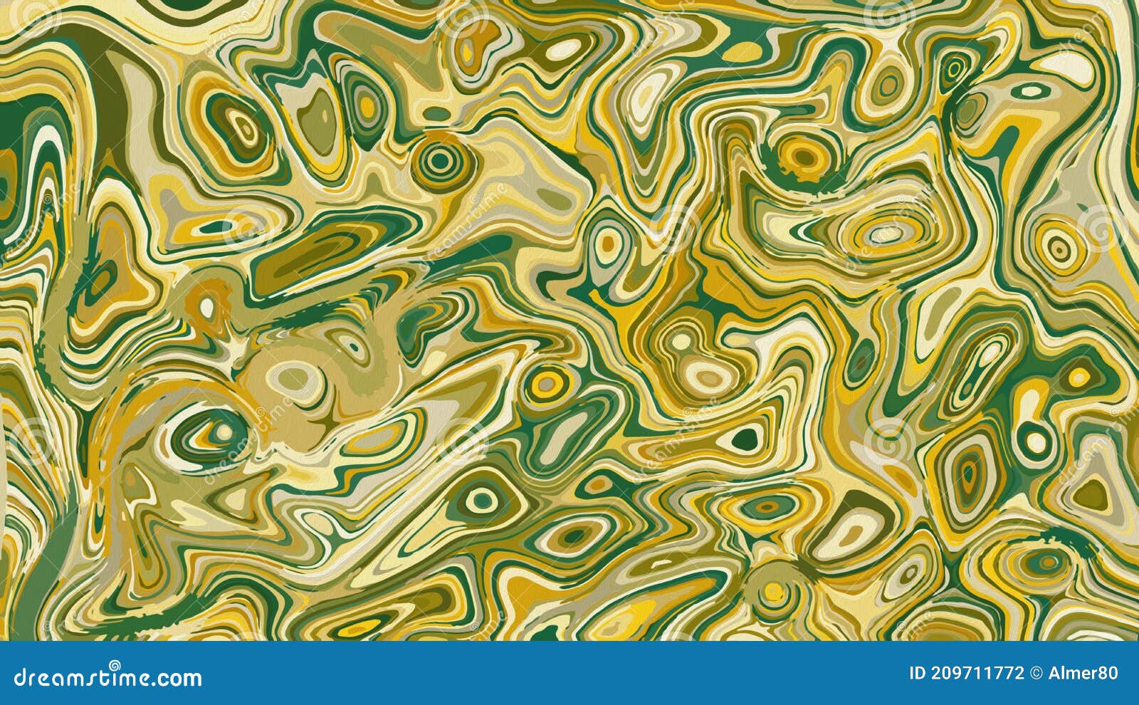 Fluid Abstract Background. Bright Liquid Texture in Different Colors ...