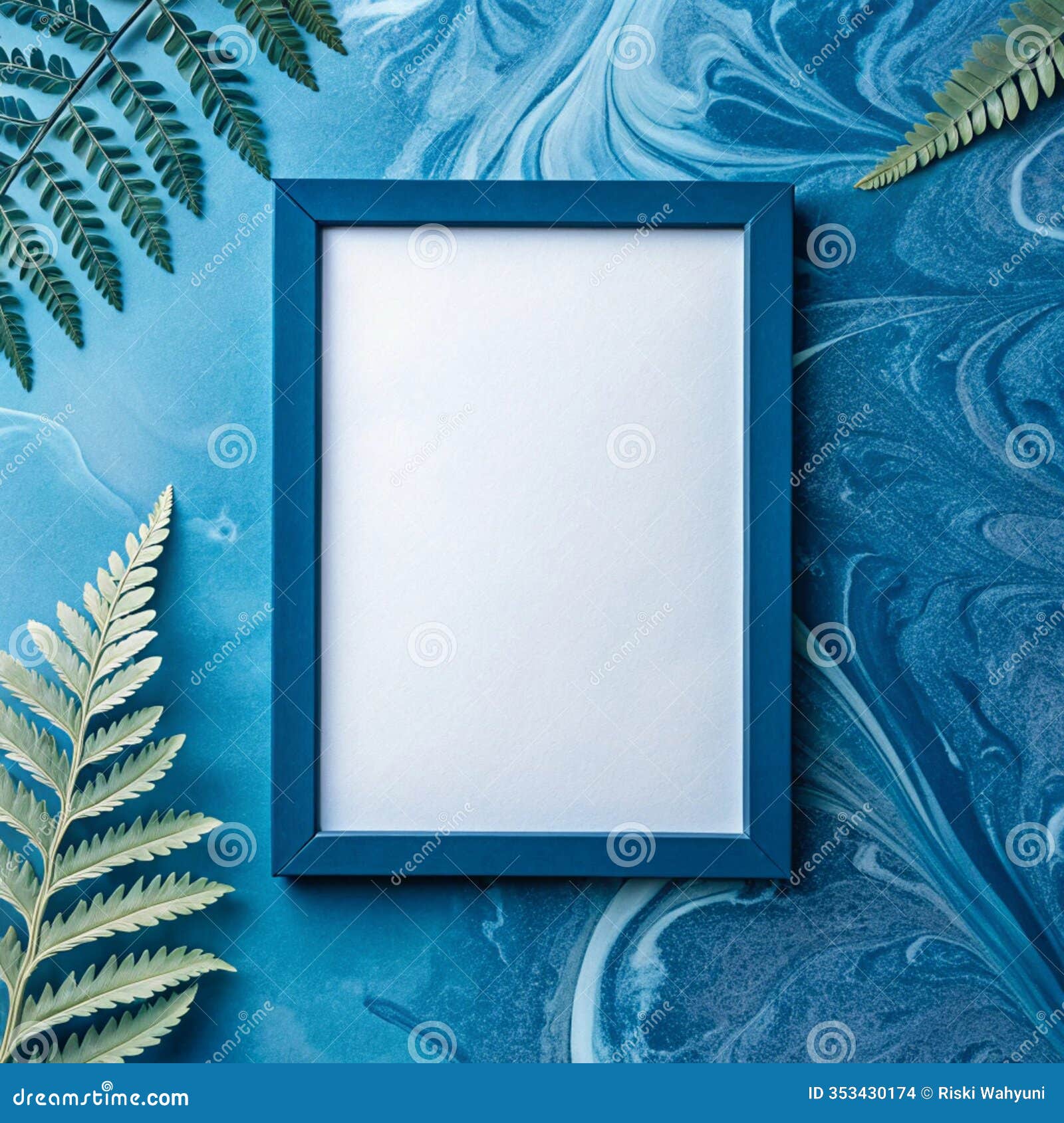 Fluid Abstract Border Design with Paper Texture and Ocean Depths ...