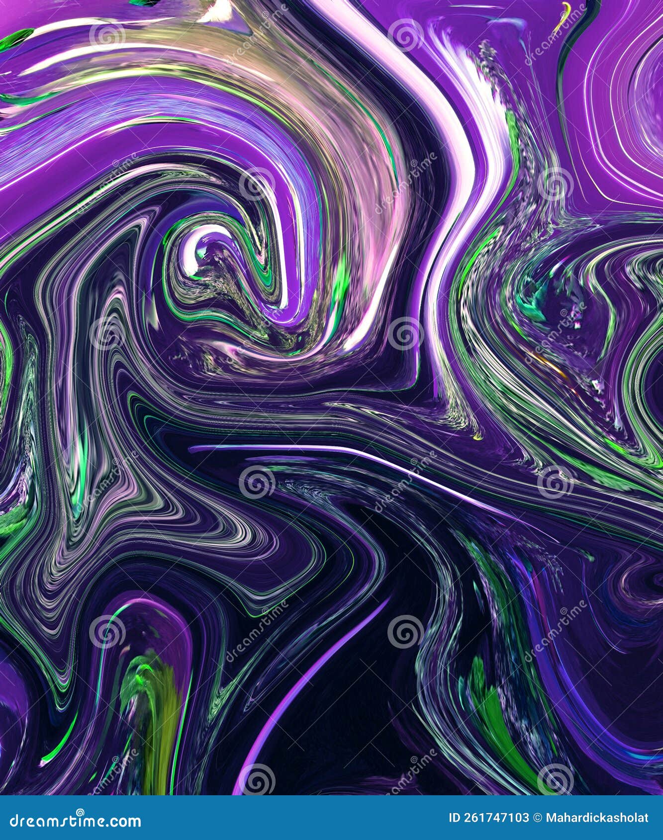 Fluid Abstract of Modern Marble Background Template Illustration. Waves ...