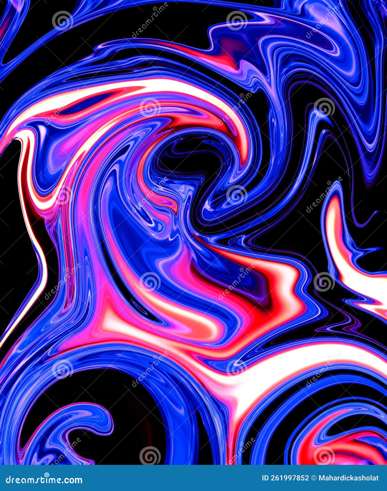 Fluid Abstract of Modern Marble Background Template Illustration. Waves ...