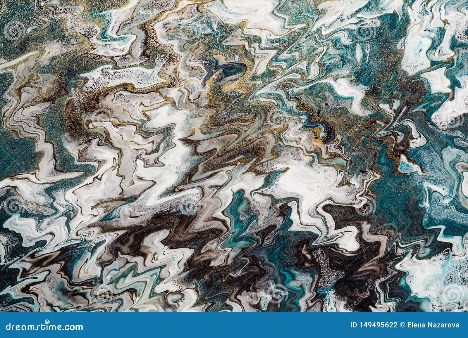 Fluid Art. Abstract Wavy Background or Texture Stock Photo - Image of ...