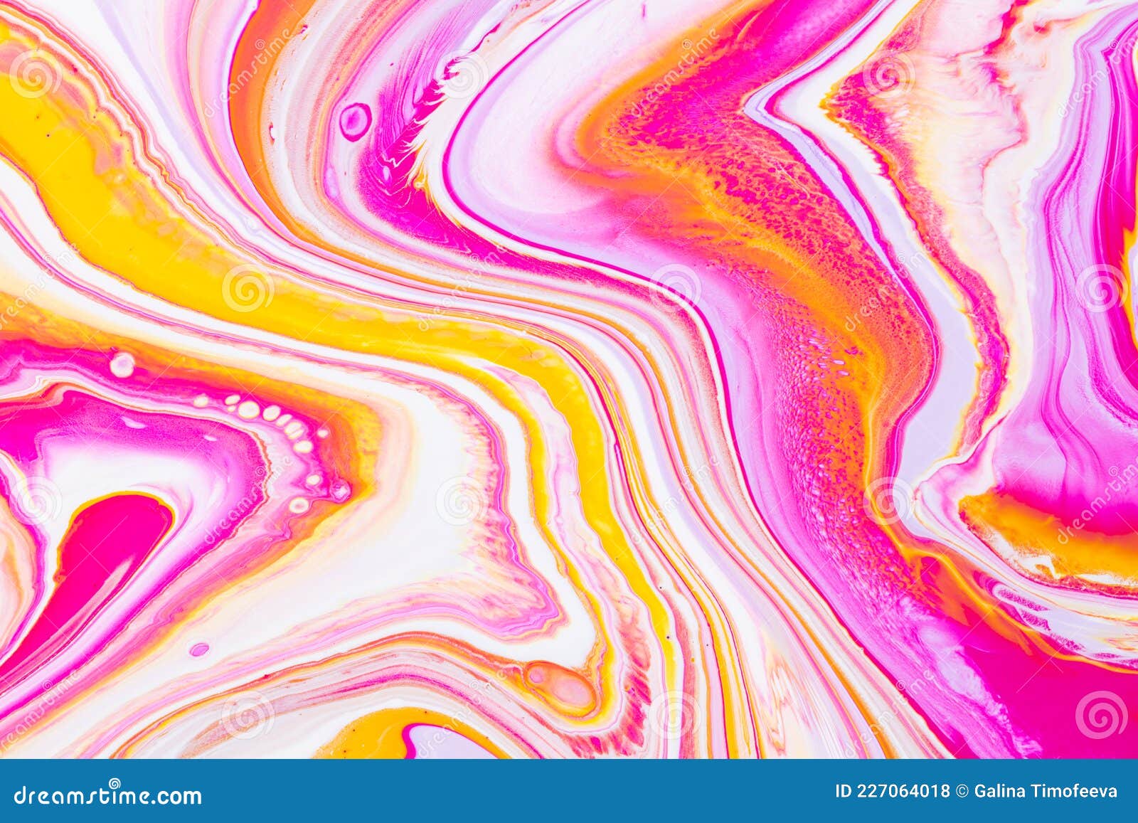 Fluid Art Texture. Backdrop with Abstract Mixing Paint Effect. Liquid ...