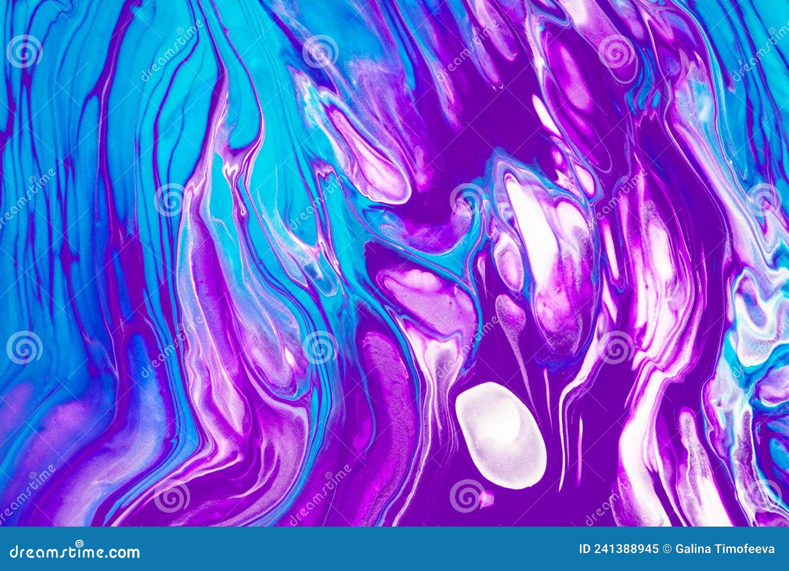 Fluid Art Texture. Background with Abstract Mixing Paint Effect. Liquid ...