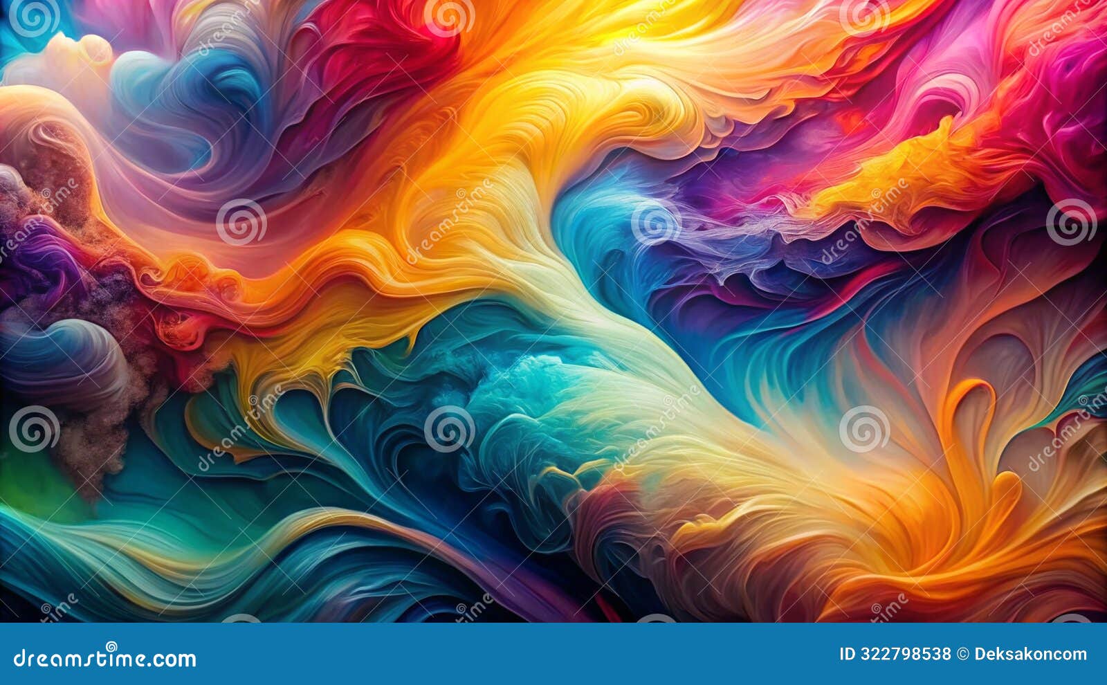 Symphony Of Abstract Lines And Curves On A Pastel Background, Exuding A ...