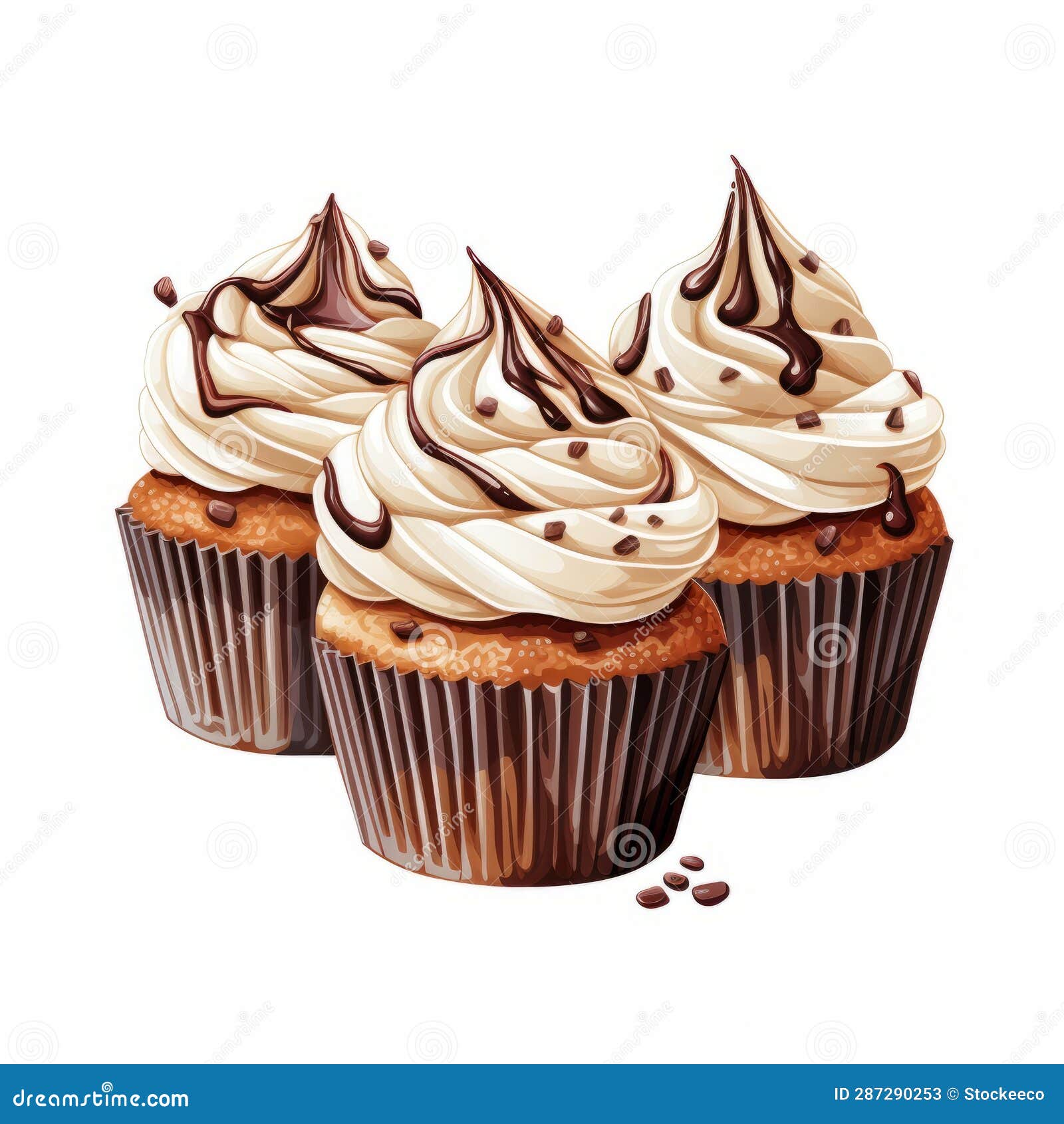 Fluid Dynamic Cupcakes: Realistic Illustrations with Distinctive ...