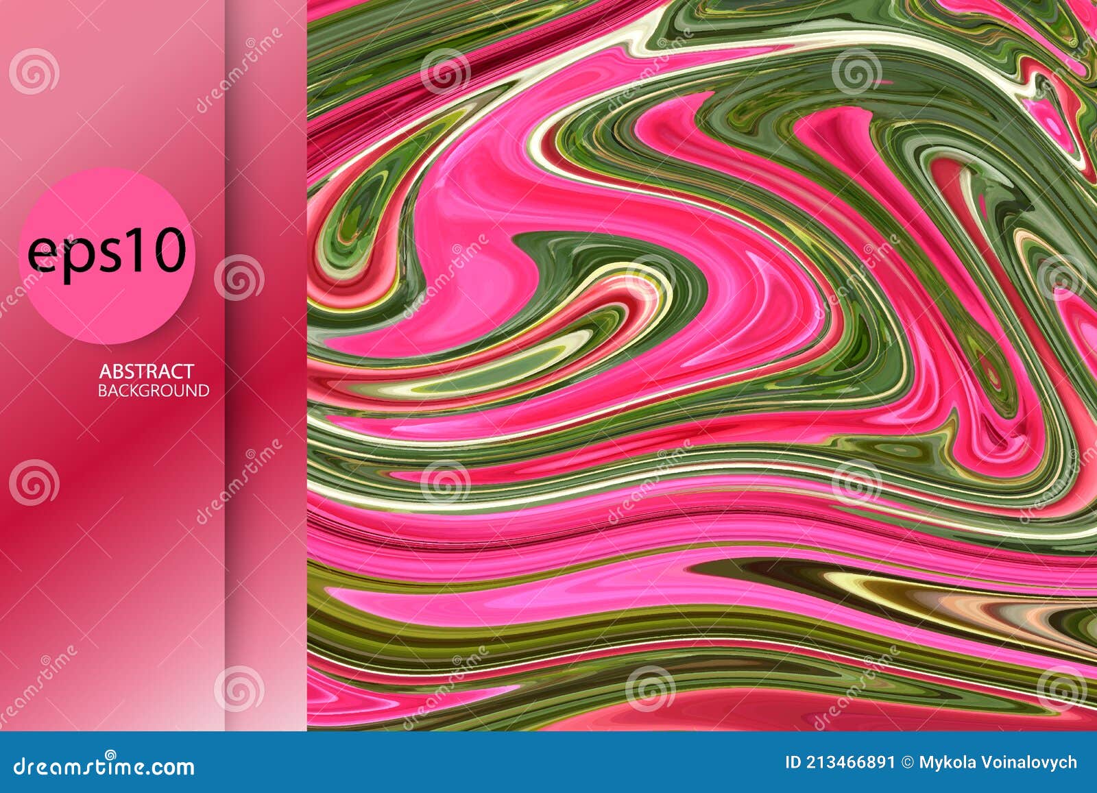 Fluid Flow Color Vector Geometric Abstract Dynamic Design Stock ...