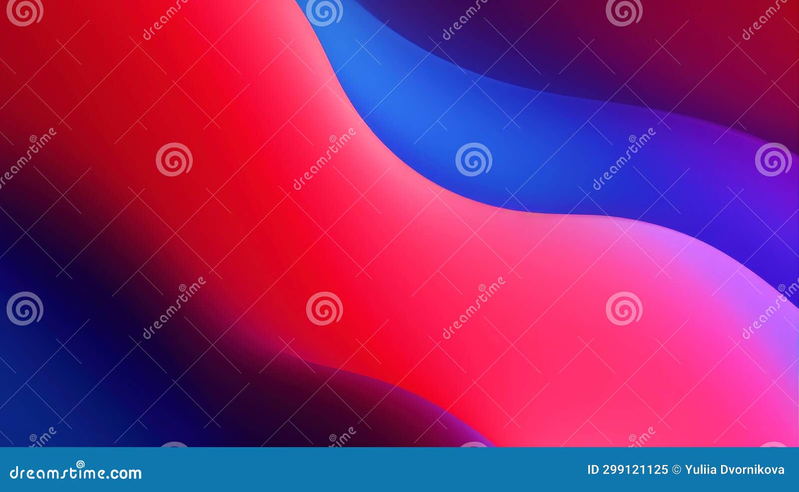 Fluid Gradient Background with Red, Blue and Violet. Abstract Color ...