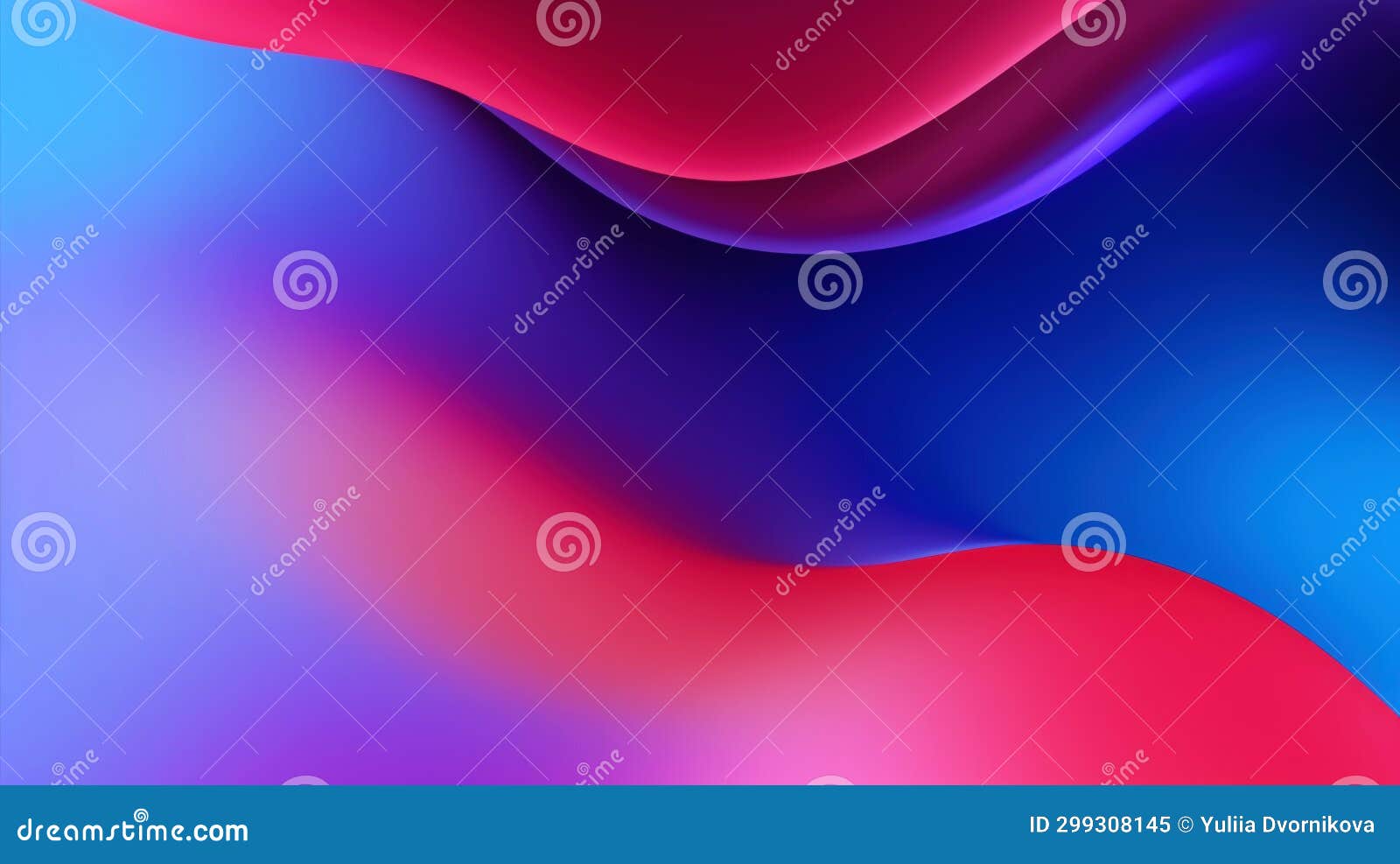 Fluid Gradient Background with Red, Blue and Violet. Abstract Color ...