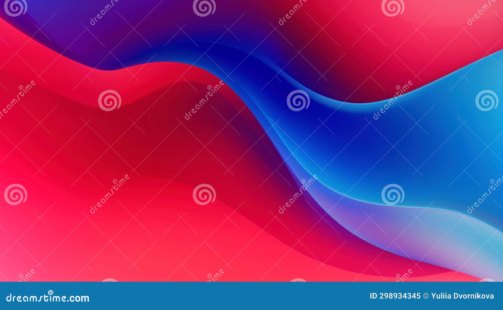 Fluid Gradient Background with Red, Blue and Violet. Abstract Color ...