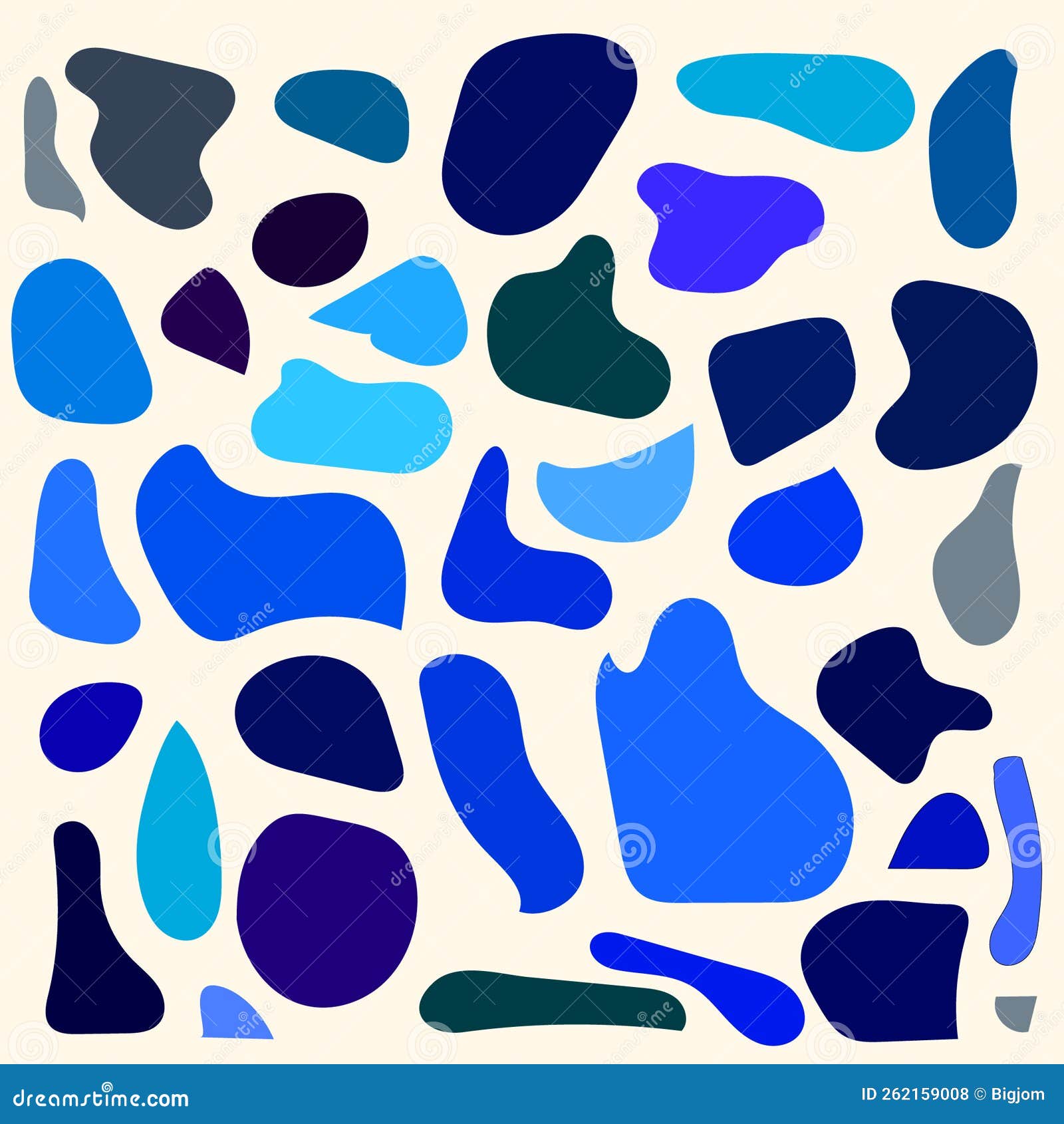 Fluid Graphic Shape Element Design Vector Isolated on White Background ...