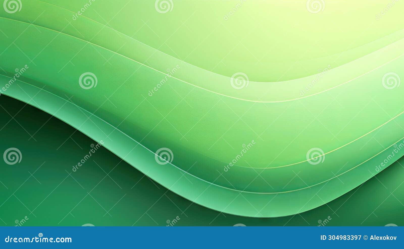 Fluid Green Gradient Mesh Background Template AI Generated Stock ...