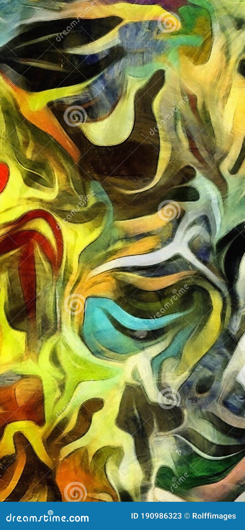 Fluid lines stock illustration. Illustration of canvas - 190986323