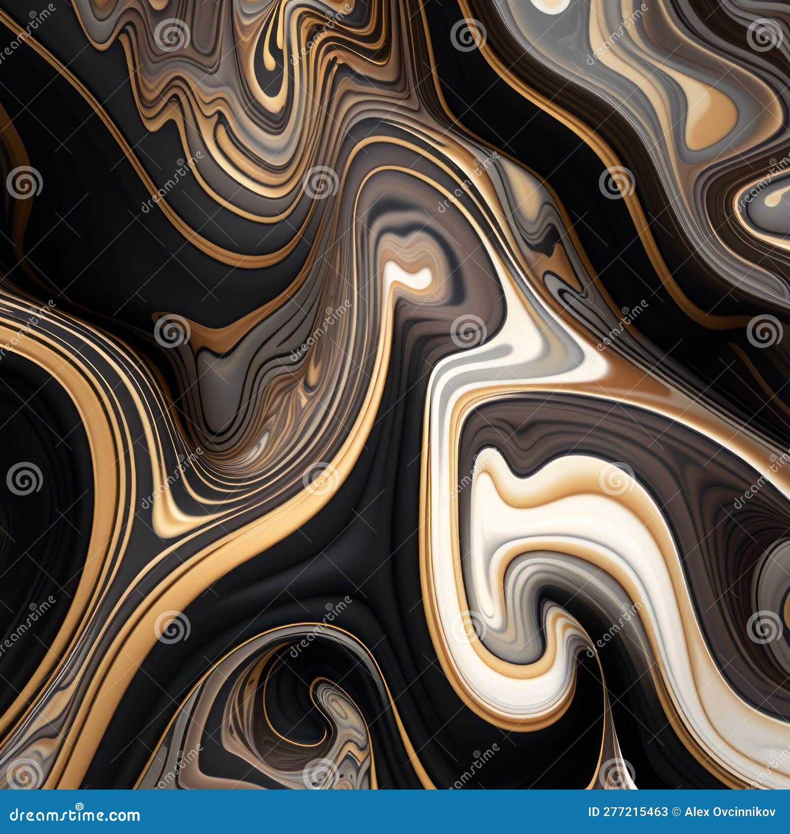 Fluid Marble Pattern for Elegant Designs. Stock Illustration ...