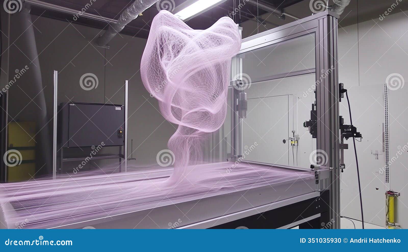 Fluid Mechanics Visualization Creating Complex Flow Patterns in Transparent Media Stock ...