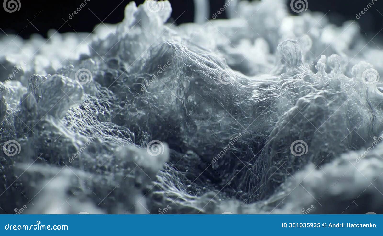 Fluid Mechanics Visualization Creating Complex Flow Patterns in Transparent Media Stock ...