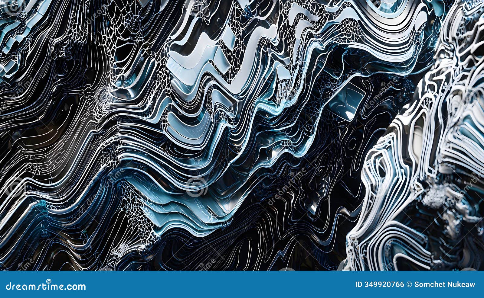 Fluid Motion Abstract Art Digital Space Graphic Design Modern Aesthetic ...