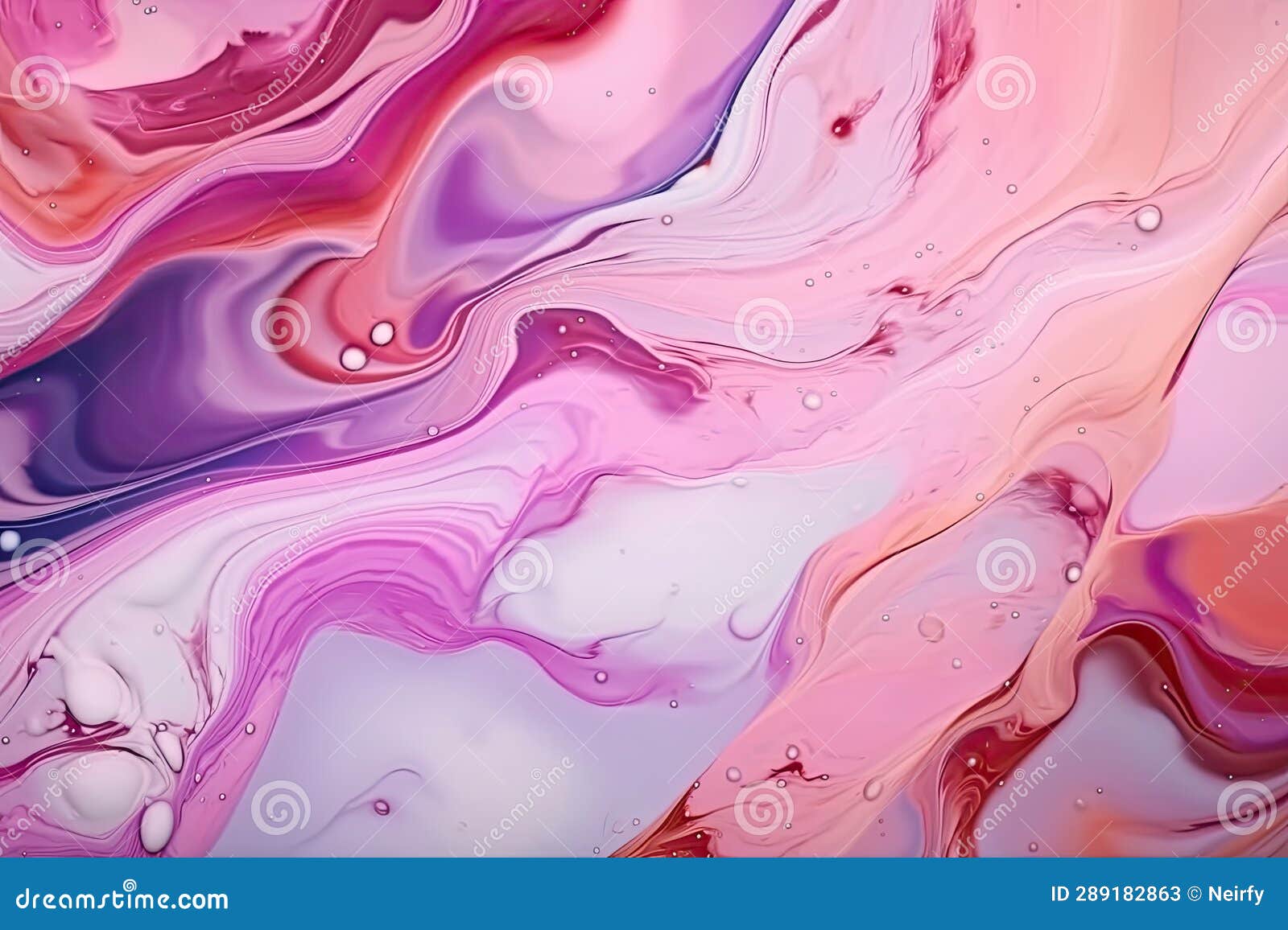 Fluid pink background stock illustration. Illustration of decoration ...