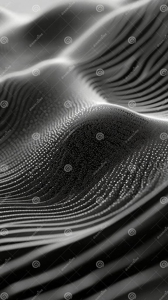 Fluid Patterns Create a Mesmerizing Abstract Texture with Contrasting ...