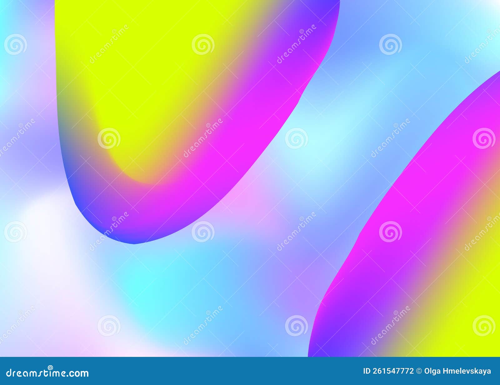 Fluid Shape Background with Liquid Dynamic Elements. Stock Vector ...