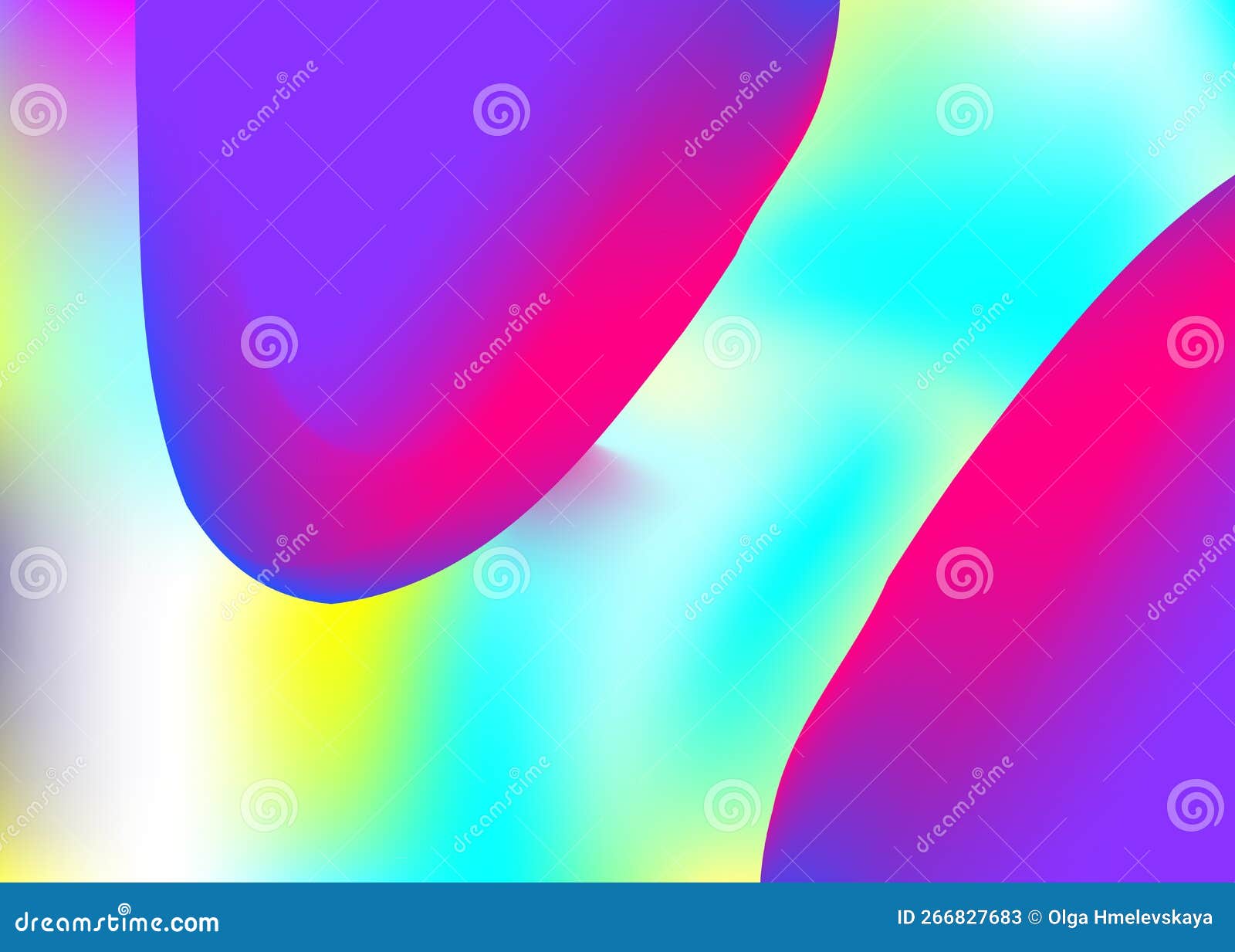 Fluid Shape Background with Liquid Dynamic Elements. Stock Vector ...