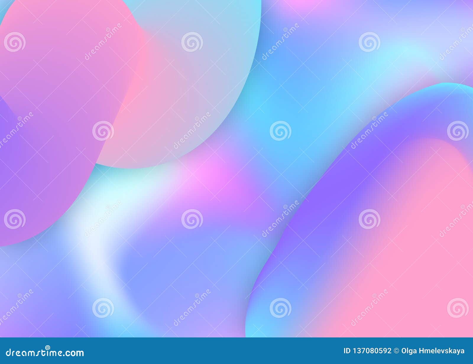 Fluid Shape Background with Liquid Dynamic Elements. Stock Vector ...