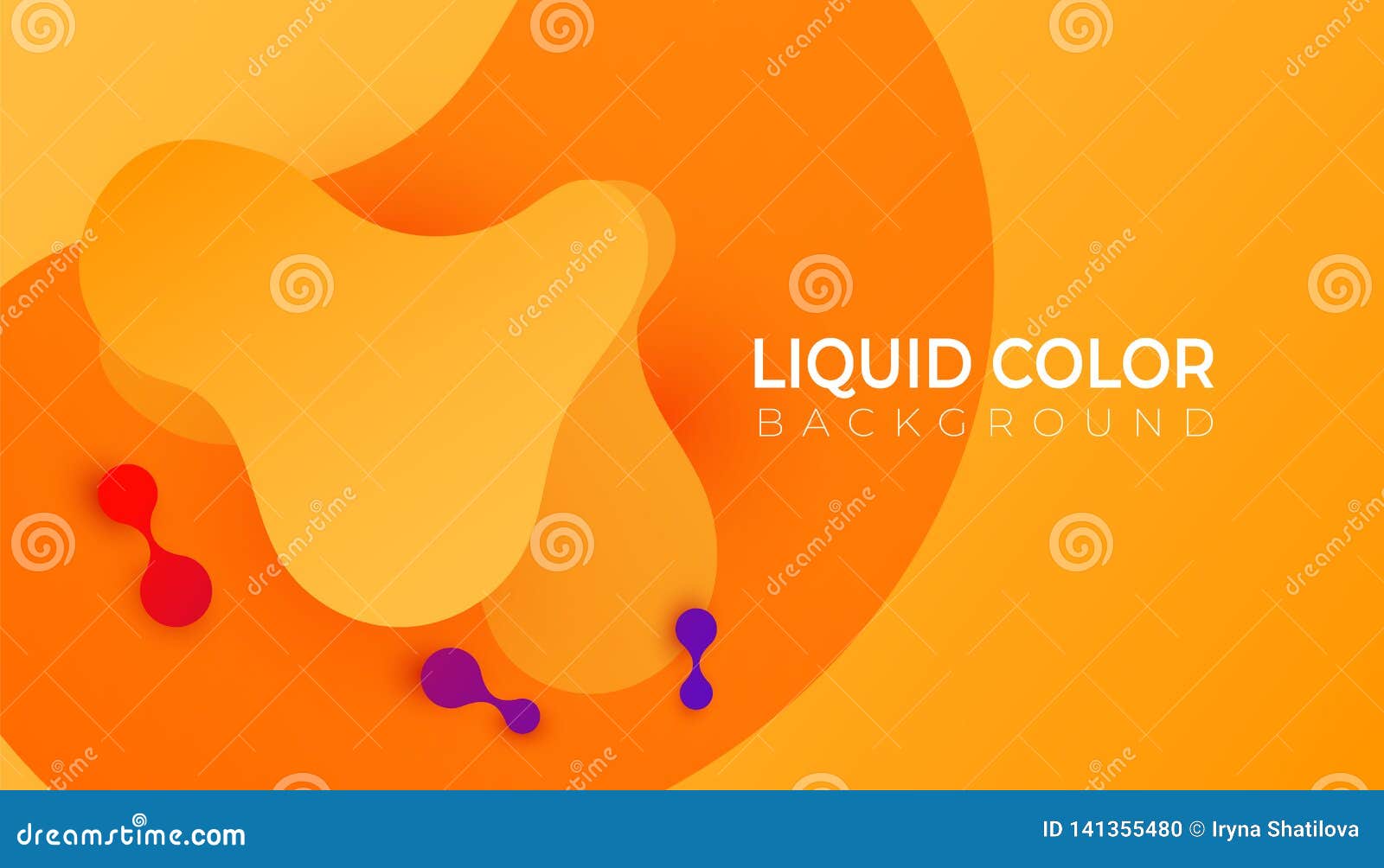 Fluid Shapes Composition. Eps10 Vector. Stock Vector - Illustration of ...