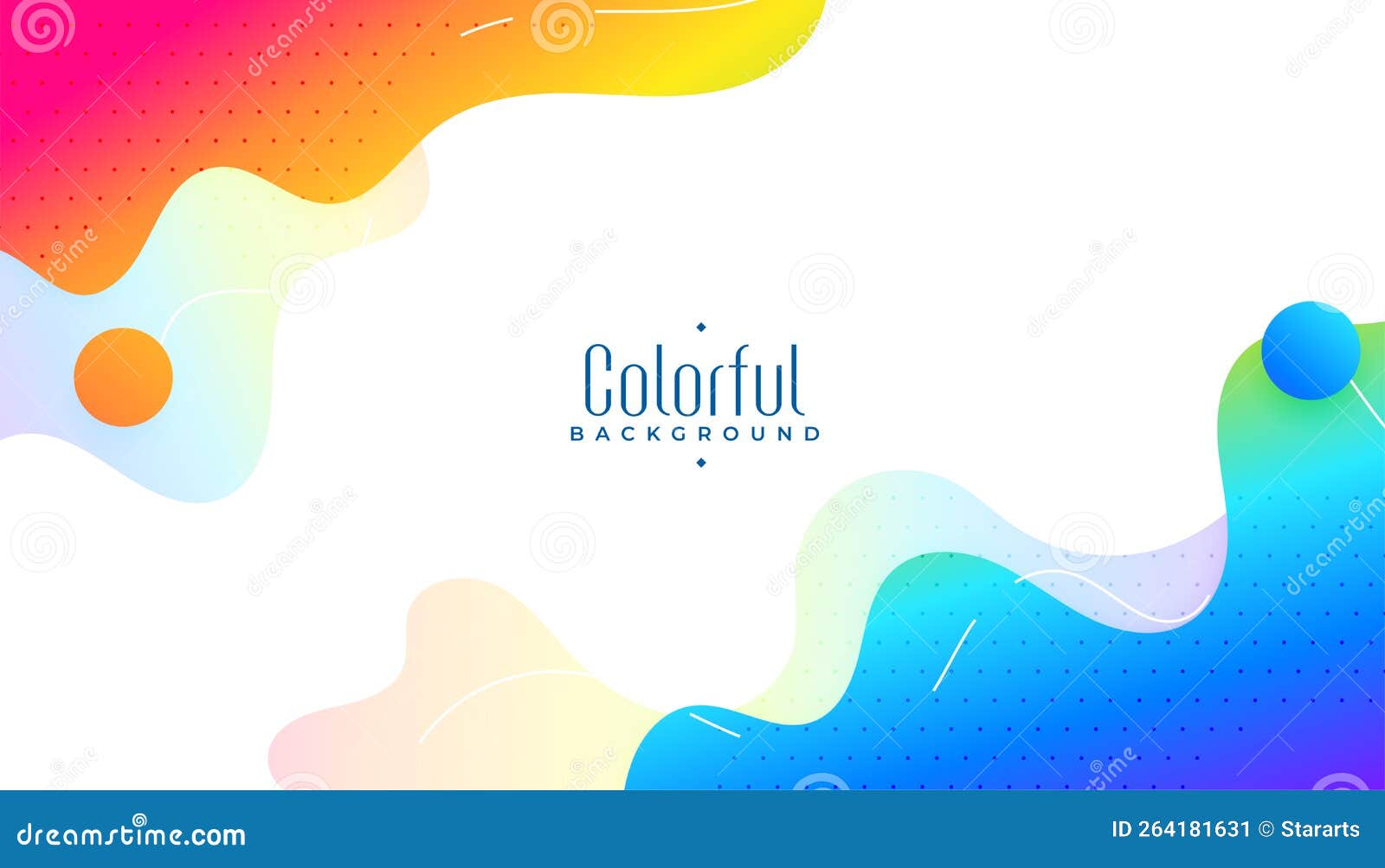 Fluid Style Colorful Abstract Background Vector Illustration Stock ...