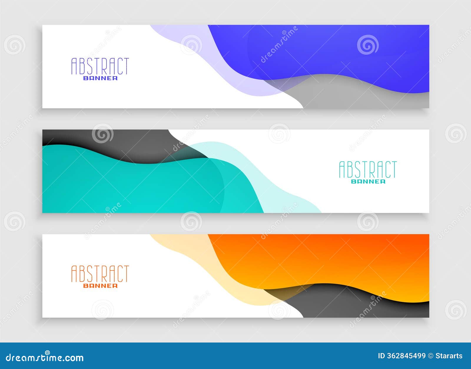 Fluid Style Corporate Web Slider Template for Website Promotions Stock ...