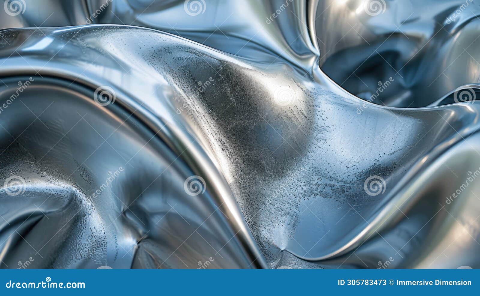 Fluid Textured Wave Aluminum Steel Metal Sheet. Wave-Inspired Aluminum ...
