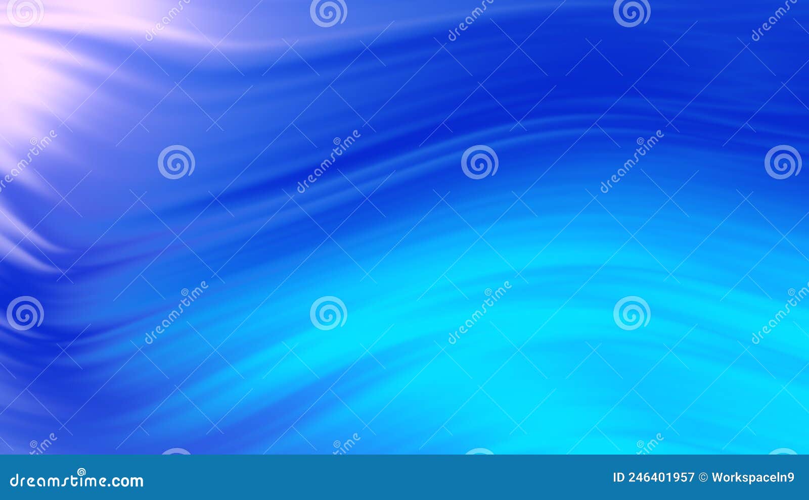 Fluid Vibrant Gradient Of Dark And Light Blue White Colors With Smooth ...