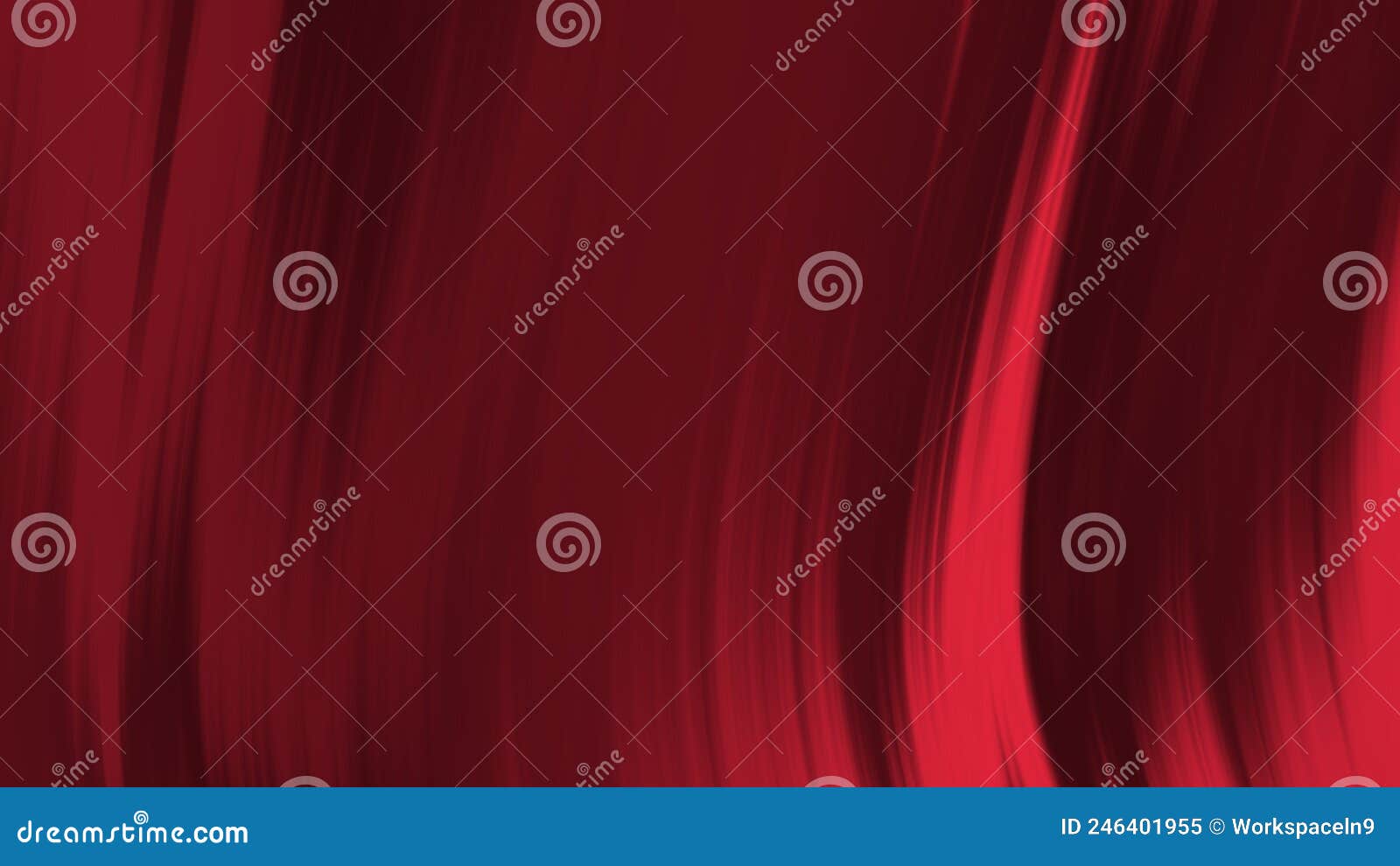 Fluid Vibrant Gradient of Ruby Red Colors with Smooth Movement in the ...