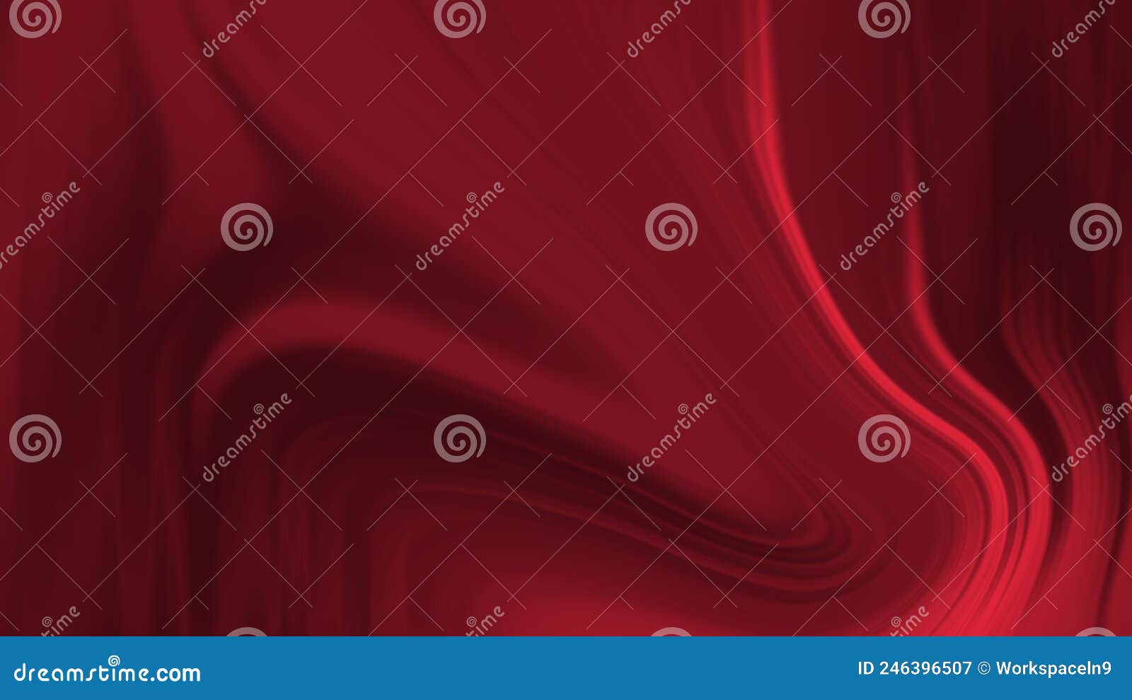 Fluid Vibrant Gradient of Ruby Red Colors with Smooth Movement in the ...