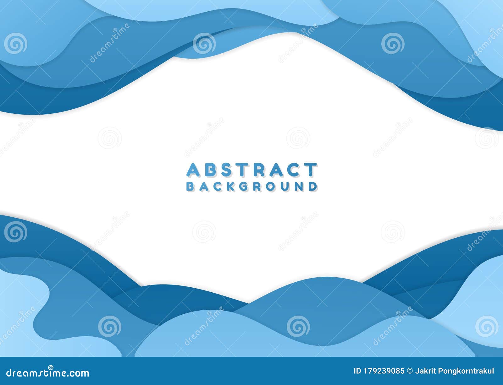 Fluid Water Wave Layer Flow Concept Abstract Background Pastel Color ...